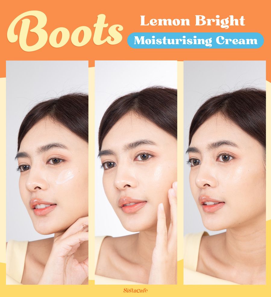 ผิวใส ไม่เกินจริง Boots Lemon Bright Set เซตบำรุงผิวใส ใน 3 วัน