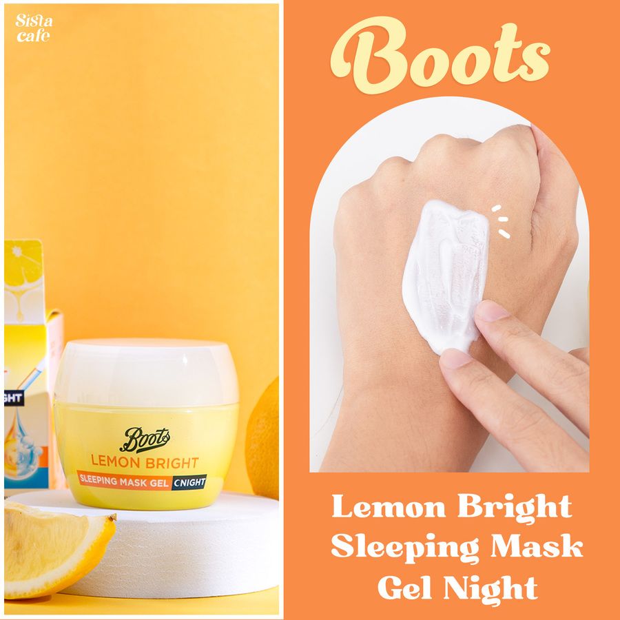 ผิวใส ไม่เกินจริง Boots Lemon Bright Set เซตบำรุงผิวใส ใน 3 วัน