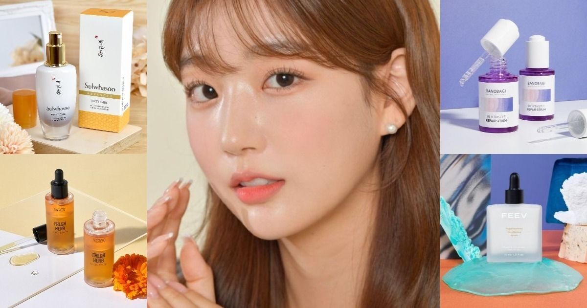 ผิวสวยแบบ Glass Skin รวม 7 เซรั่ม ให้ผิวสวยฉ่ำวาว ดูสุขภาพดีแบบสาว