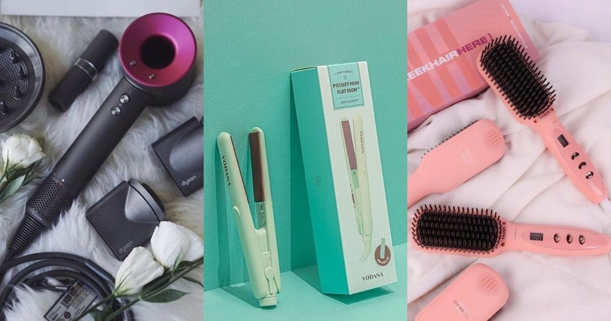 #มือใหม่หัดทำผม 💇 ไดร์ VS ที่หนีบผม VS หวีแปรงไฟฟ้า เลือกใช้อุปกรณ์ทำผมยังไงให้เหมาะ | SistaCafe ...